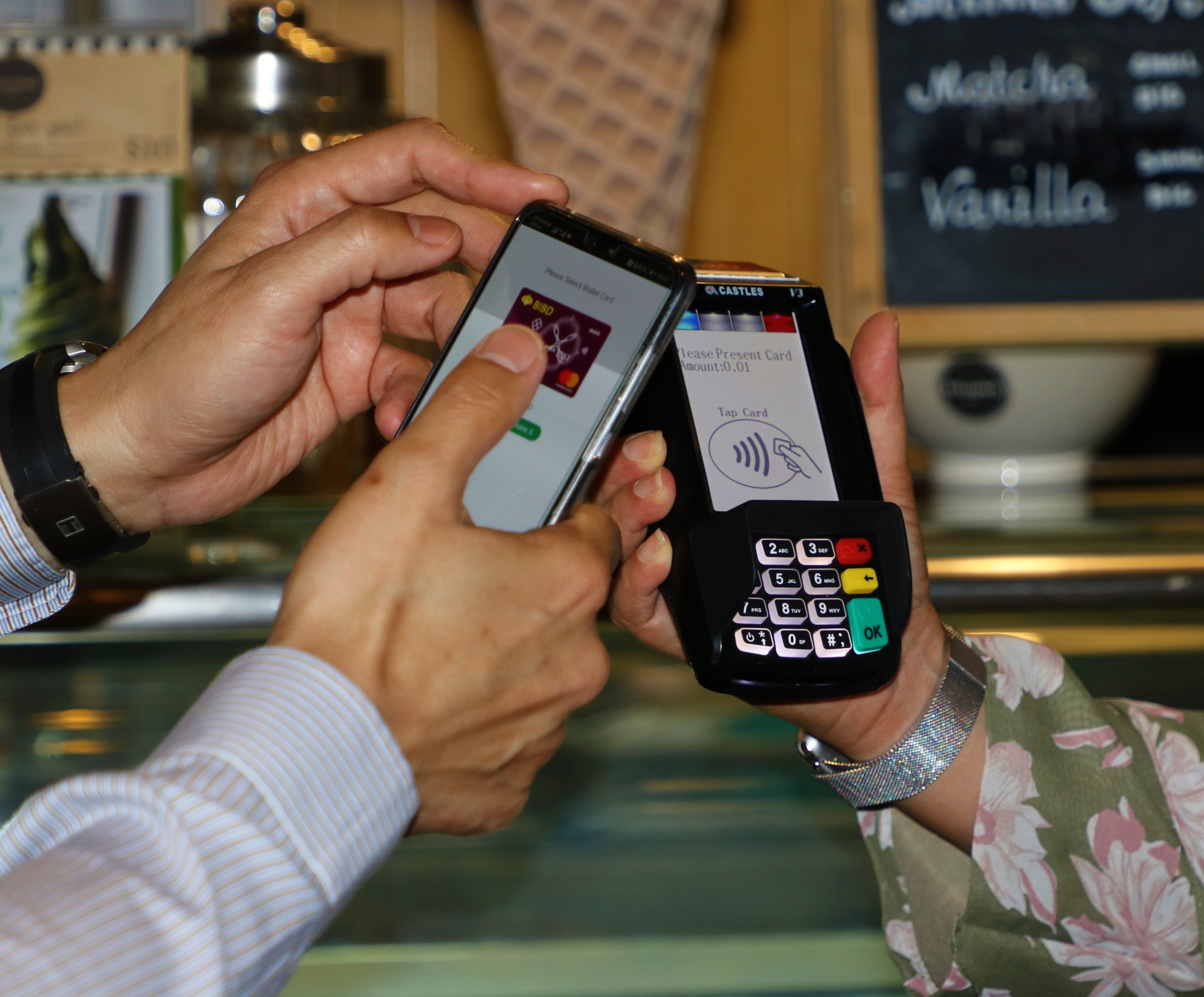 BIBD: Purchasing can be as easy as 'tap and pay' - The Scoop