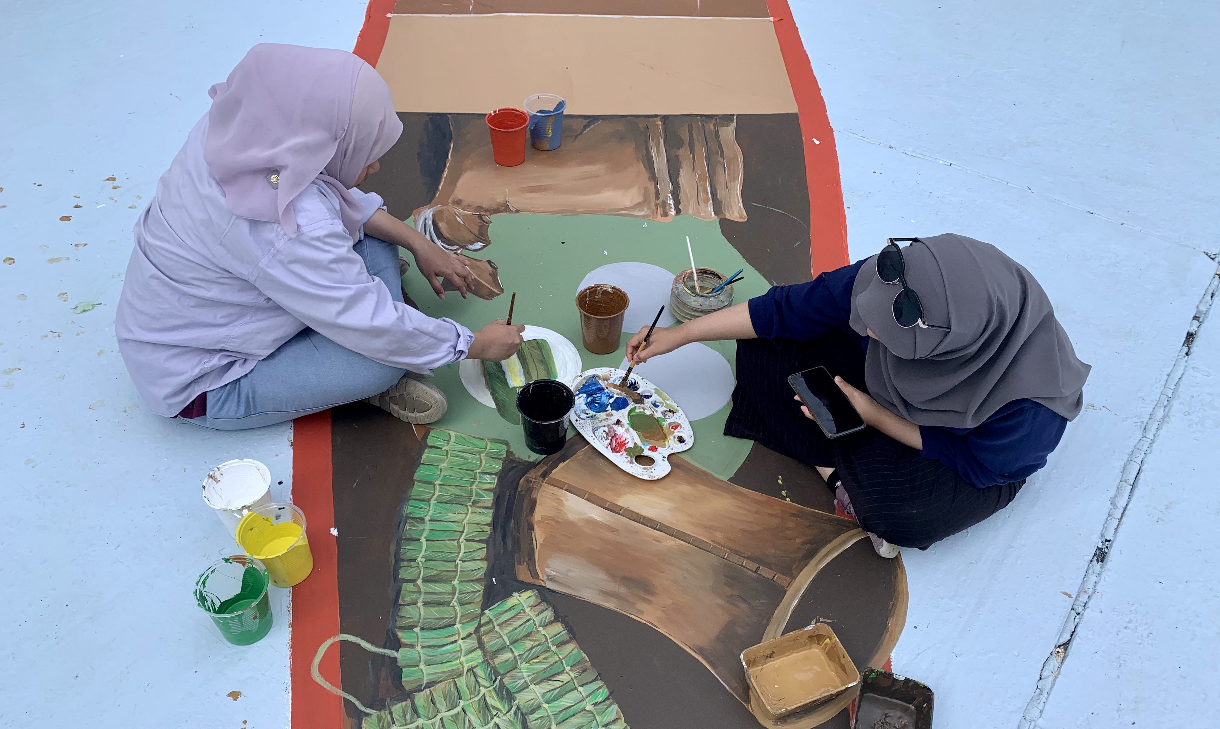 BSB gets makeover with street art - The Scoop
