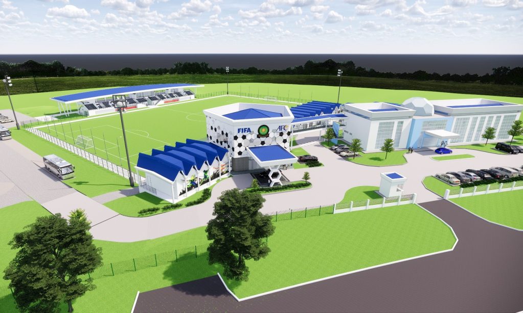 Football development gets a boost with new FIFA-funded technical centre ...