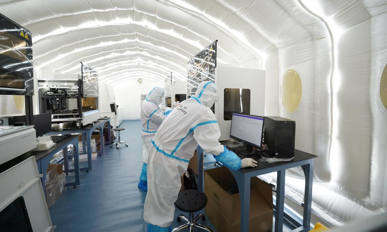 New 24-hour inflatable lab set to speed up COVID-19 test results - The ...